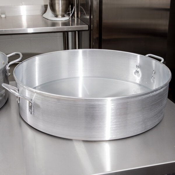 Town 34622 40 Qt. Aluminum Steamer Water Pan