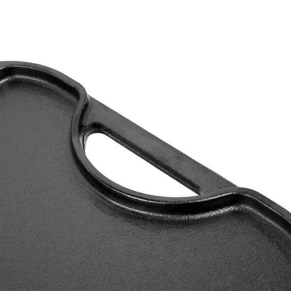 Lodge Cast Iron Reversible Griddle - Pre-Seasoned | WebstaurantStore