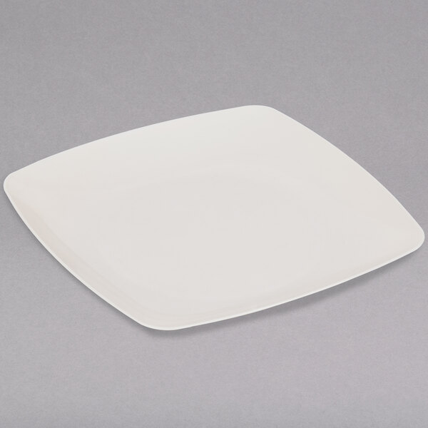 Fineline Renaissance 1506-BO 5 1/2" Bone / Ivory Plastic Dessert Plate ...