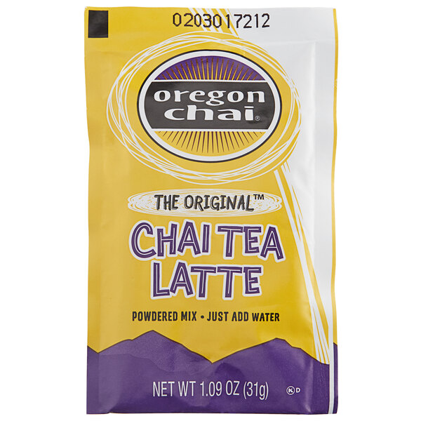 Oregon Chai Single Serve Packets Original Chai Dry Mix 24 ct.