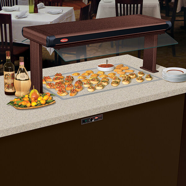 Hatco GRSSB-3618 36" x 18" Glo-Ray Built-In Bermuda Sand Heated Stone ...