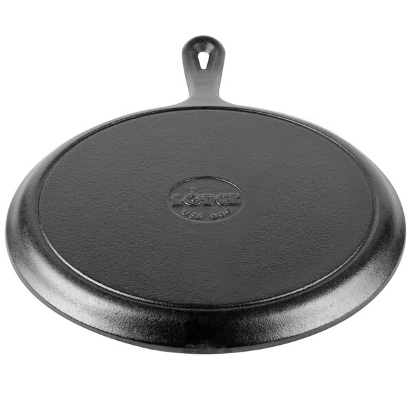 Lodge L90G3 10 1/2" Pre-Seasoned Cast Iron Griddle