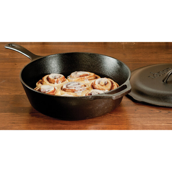 Lodge Cast Iron Chicken Fryer (5 Qt.): Shop Low Prices