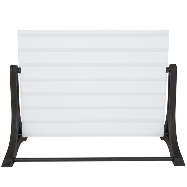 Aarco The Rocker Two Sided White Roadside Letterboard with Stand and ...