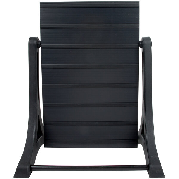 Aarco ROC-5 The Rocker Two Sided Black Letterboard with Stand and ...