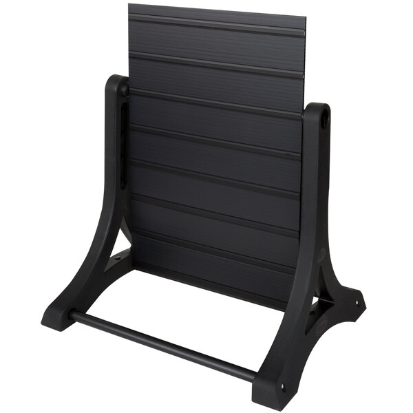 Aarco ROC-6 The Rocker Two Sided Black Letterboard with Stand and ...