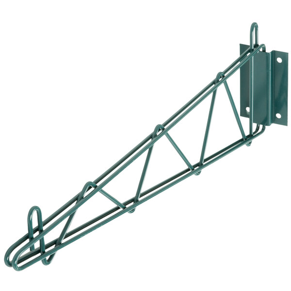 Regency 24" Deep Wall Mounting Bracket for Green Epoxy Wire Shelving ...