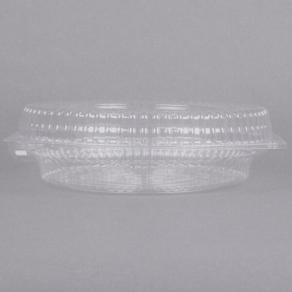 9" Plastic Pie Containers - 200/Case | WebstaurantStore