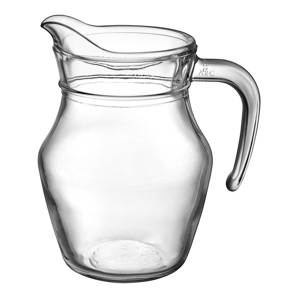 Arcoroc E7258 16 oz. Glass Pitcher with Pour Lip by Arc Cardinal - 12/Case