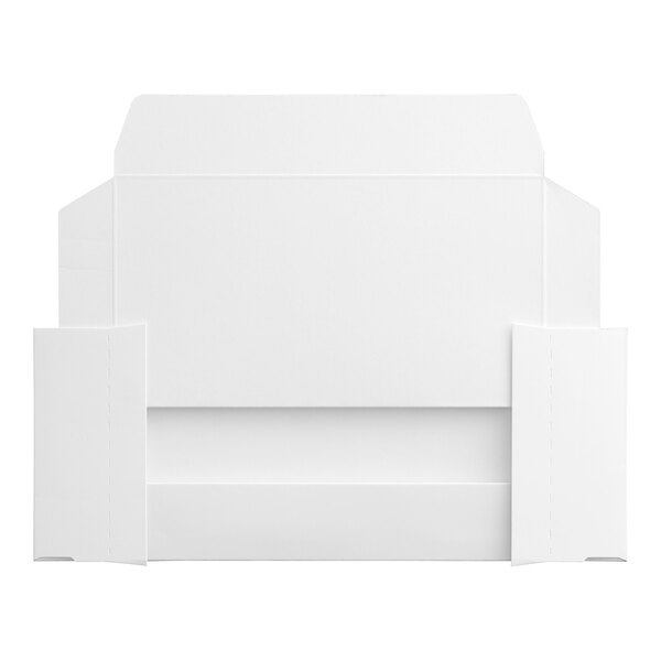 6" x 3 1/4" x 1 1/8" 1-Piece 5 oz. White Candy Box - 250/Case