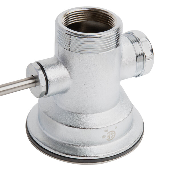 T&S B-3950 Rotary Waste Valve with Twist Handle - 3 1/2" Sink Opening