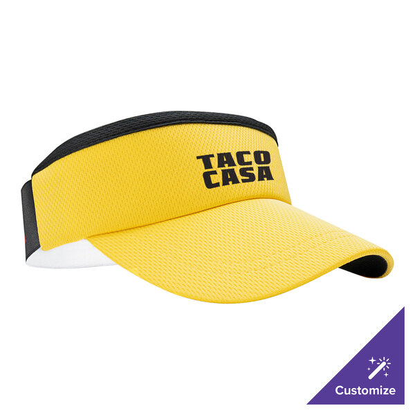 Headsweats Yellow Customizable CoolMax Visor