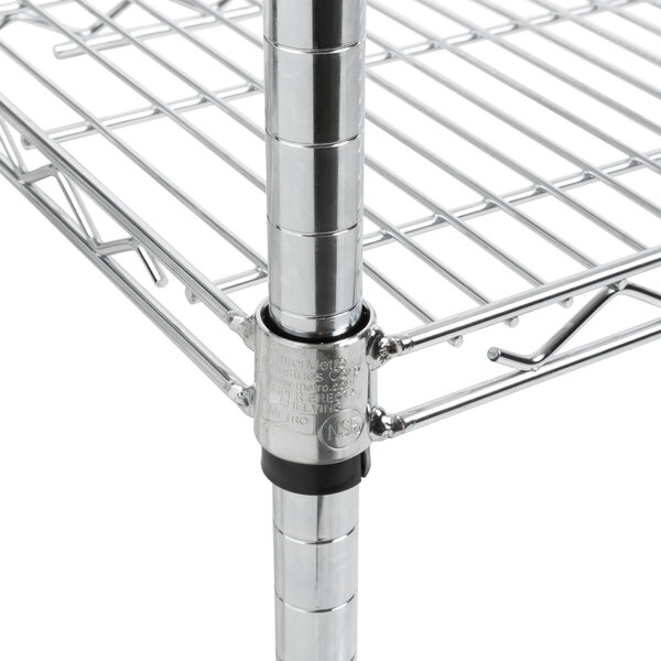 Metro 13P Stationary Super Erecta SiteSelect 14" Chrome Post