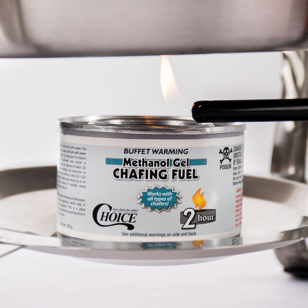 Choice 2 Hour Methanol Gel Chafing Dish Fuel - 12/Pack