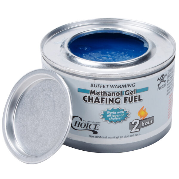 Choice 2 Hour Methanol Gel Chafing Dish Fuel - 12/Pack