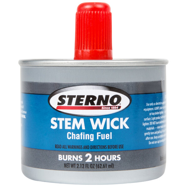 Sterno 10100 2 Hour Stem Wick Chafing Fuel - 24/Case
