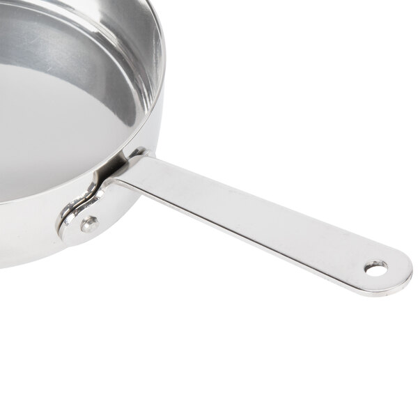 American Metalcraft SHSP40 7.5 oz. Mini Stainless Steel Fry Pan