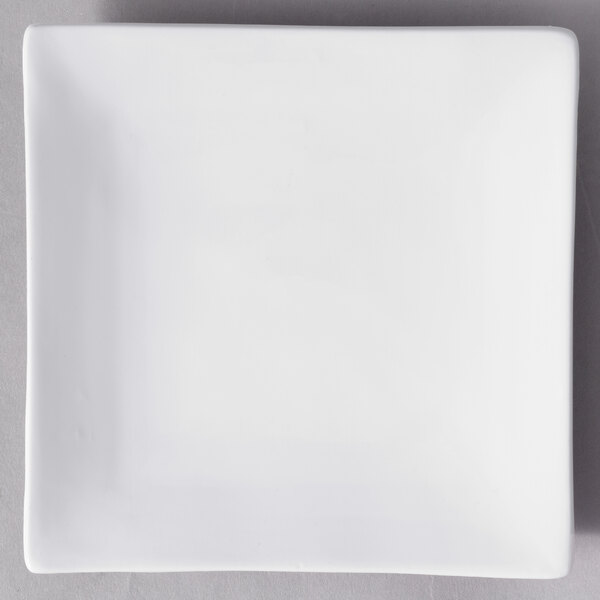 10 Strawberry Street WTR-6CPSQ Whittier 5 7/8" White Square Porcelain ...