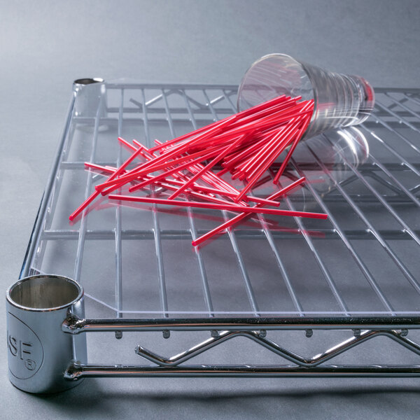 Mat Overlay Shelf Liner 14X36 Clear 1mm Pvc