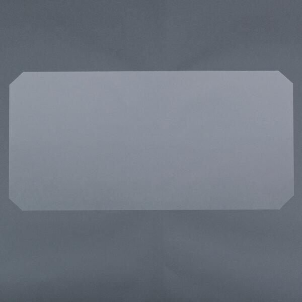 Mat Overlay Shelf Liner 18X36 Clear 1mm Pvc