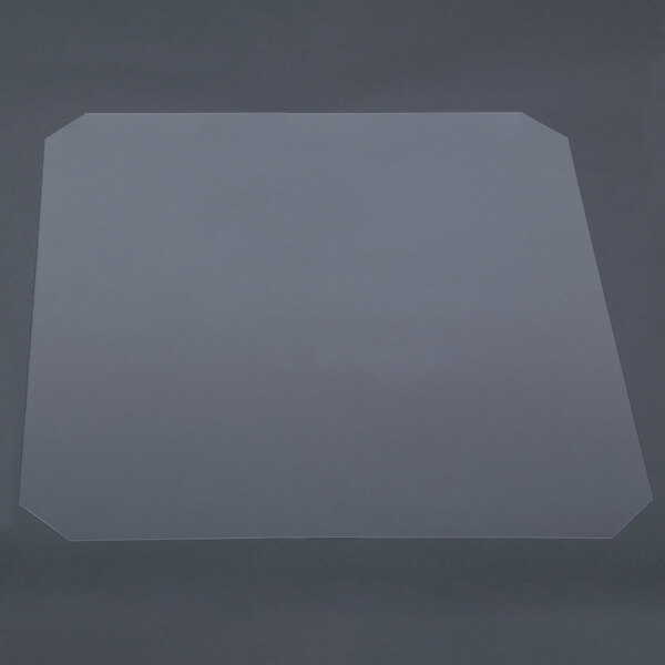 Mat Overlay Shelf Liner 24X24 Clear 1mm Pvc