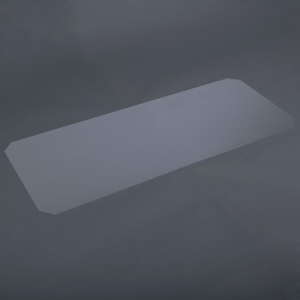 Mat Overlay Shelf Liner 18X48 Clear 1mm Pvc