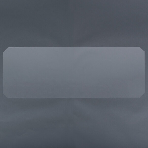 Mat Overlay Shelf Liner 18X48 Clear 1mm Pvc