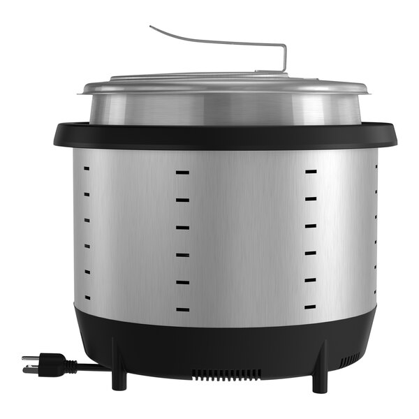 Vollrath 741101DW Mirage 11 Qt. Silver Drop-In Induction Warmer - 120V ...