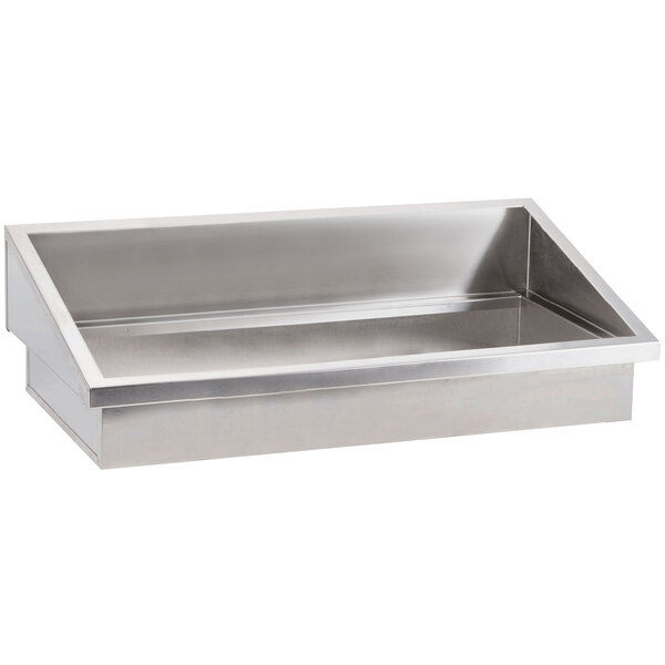 Steril-Sil E1-DDA-3V Stainless Steel Drop-In Angled Countertop ...