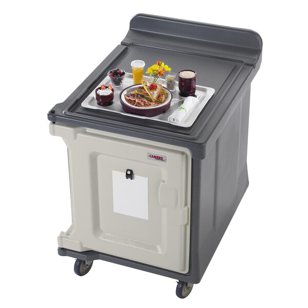 Cambro MDC1520S10191 10-Tray Granite Gray Low Profile Meal Delivery ...