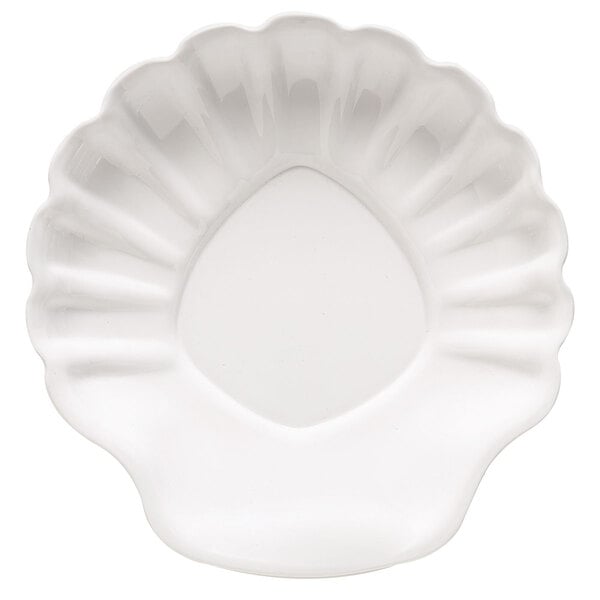 GET SH-10-W Creative Table 10" White Shell Plate - 12/Case