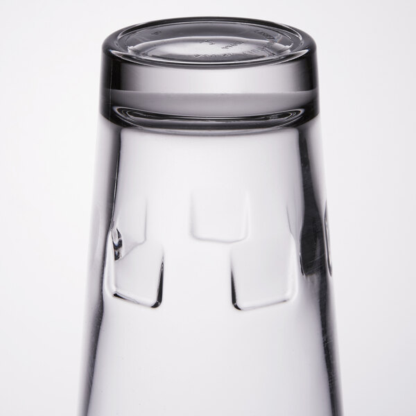 Libbey 15966 Optiva 16 oz. Customizable Stackable Cooler Glass - - 12/Case