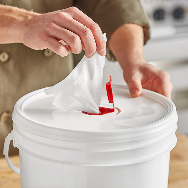 WipesPlus Empty Bucket for Disinfecting Wipes or Hand Sanitizing Wipes ...