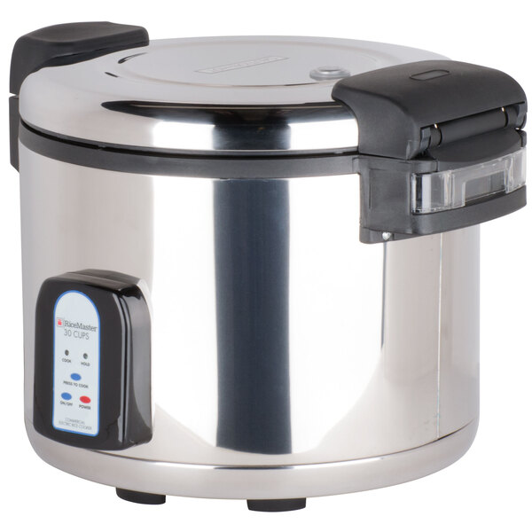 Town 57131 60 Cup (30 Cup Raw) Stainless Steel Electronic Rice Cooker ...