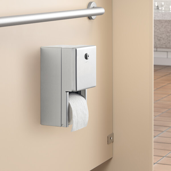 Bobrick B-2888 ClassicSeries Surface-Mounted Multi Roll Toilet Tissue ...