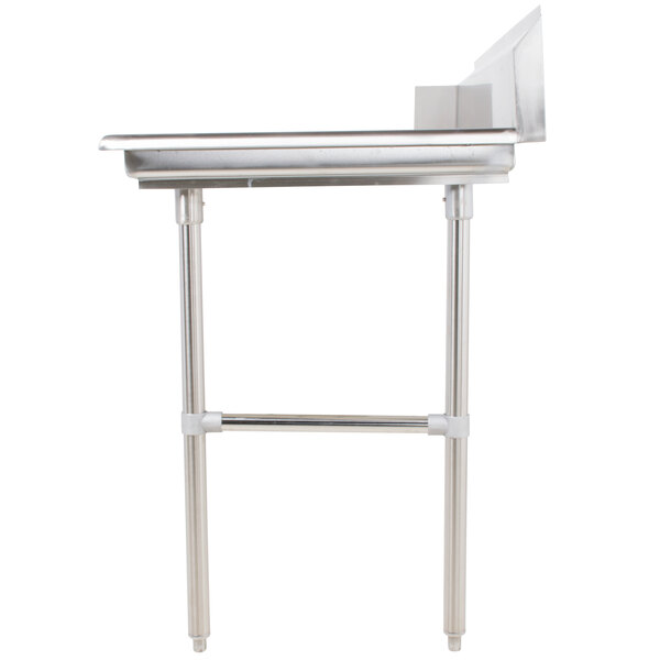 Regency 16 Gauge 6' Clean Dish Table - Right Drainboard