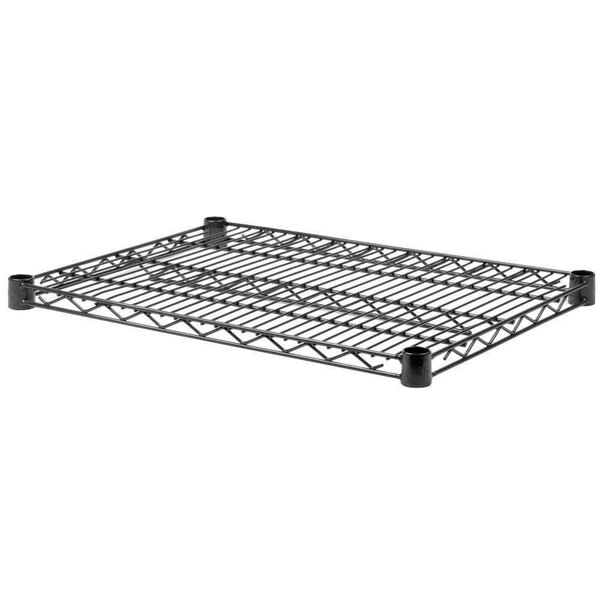 Regency 14" x 42" NSF Black Epoxy Wire Shelf