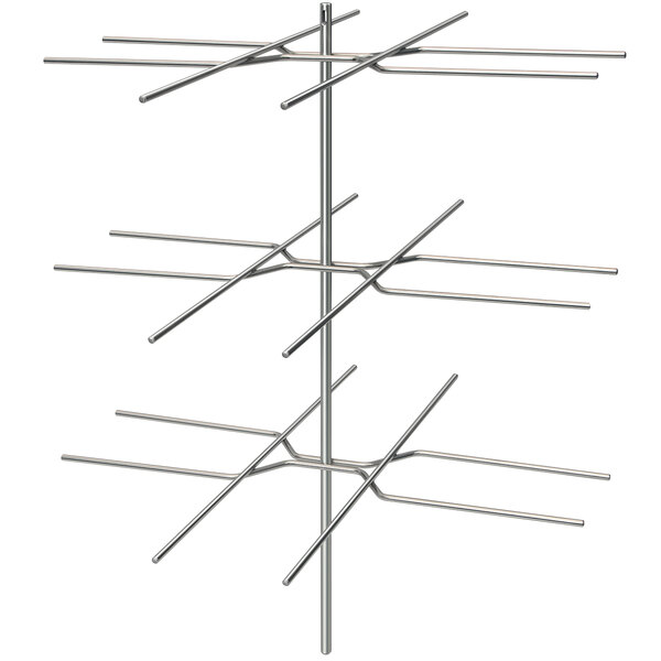 Hatco FSDT3TPT 3-Tier Pretzel Tree Display Rack for FSDT Holding and ...