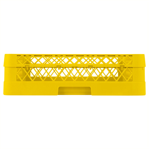 Vollrath TR1A Traex® Full-Size Yellow 5 1/2" Open Rack with 1 Extender