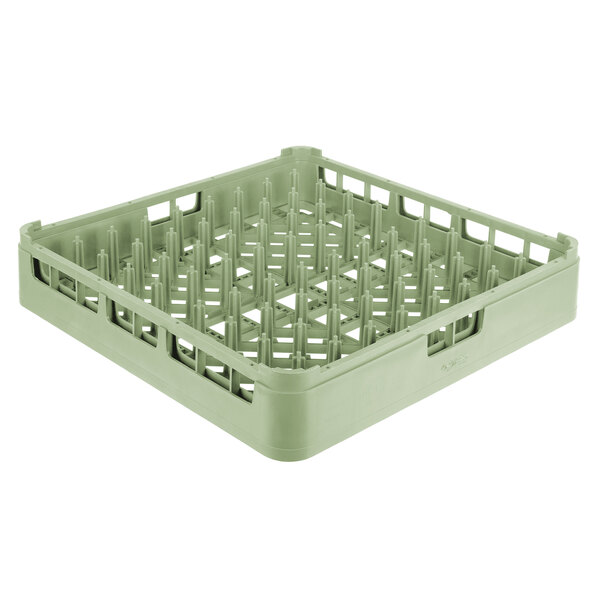 Vollrath 52672 Light Green Signature Full-Size Plate Rack
