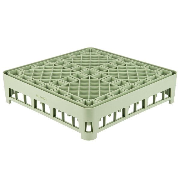Vollrath 52695 Light Green Signature Full-Size Extended Plate Rack