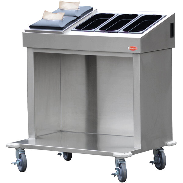 Steril-Sil E1-CRT36-1V1HP Stainless Steel 3 Pan, 1 E1 Insert Dispensing ...