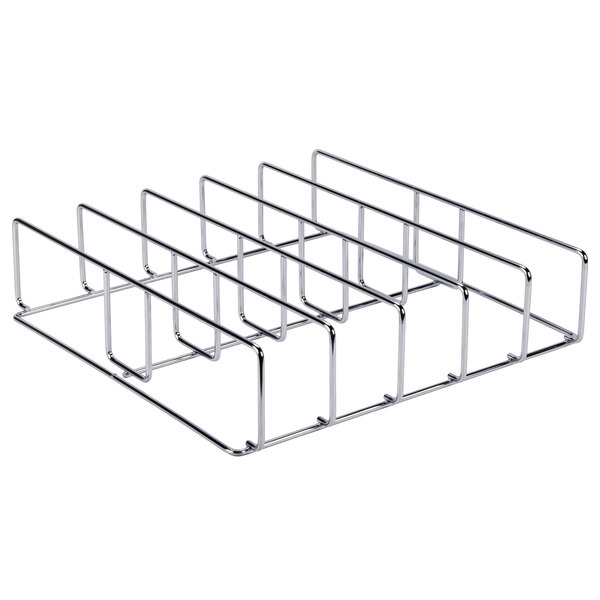 Vollrath 52665 Signature Full-Size Chrome Open End Steam Table Pan Rack ...