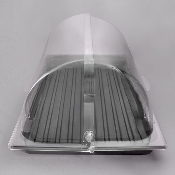 Sample and Display Tray Kit with Black Polycarbonate Tray and Roll Top ...