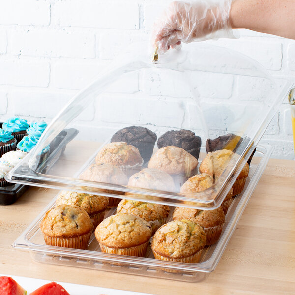 Cambro Sample and Display Tray Kit with Clear Polycarbonate Tray and ...