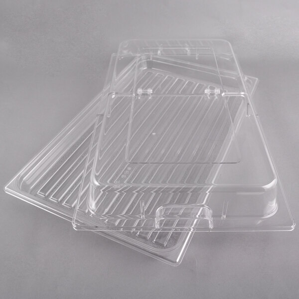 Sample and Display Tray Kit with Clear Polycarbonate Tray and Hinged ...