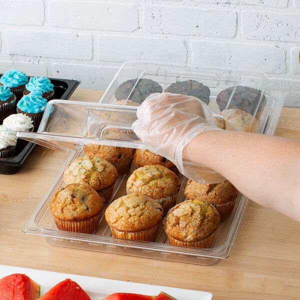 Sample and Display Tray Kit with Clear Polycarbonate Tray and Hinged ...