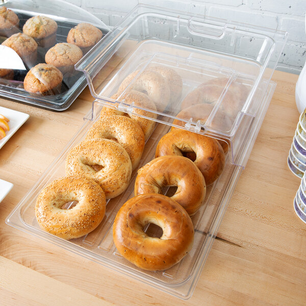 Cambro Sample and Display Tray Kit with Clear Polycarbonate Tray and ...