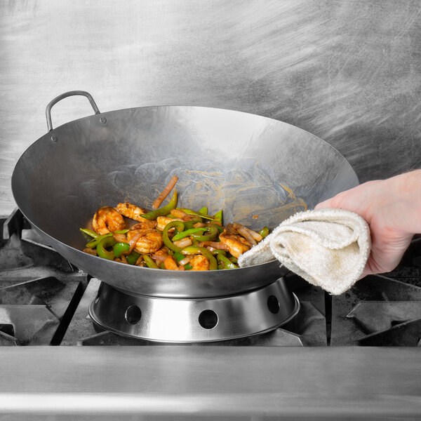 Hand Hammered Wok (Carbon Steel, Cantonese Style)