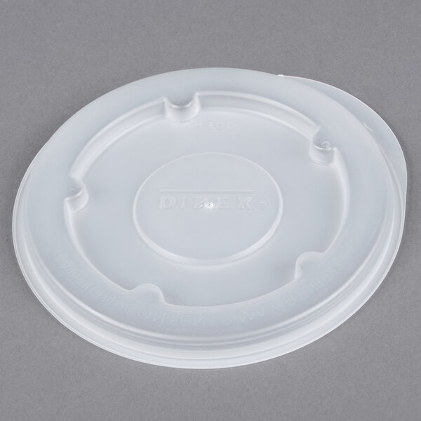Dinex DX43008714 Heritage Translucent Disposable Lid for Dinex DX4300 ...
